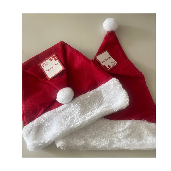 Holiday Style | Holiday | New Pack Santa Clause Hat Cap Costume Dress ...